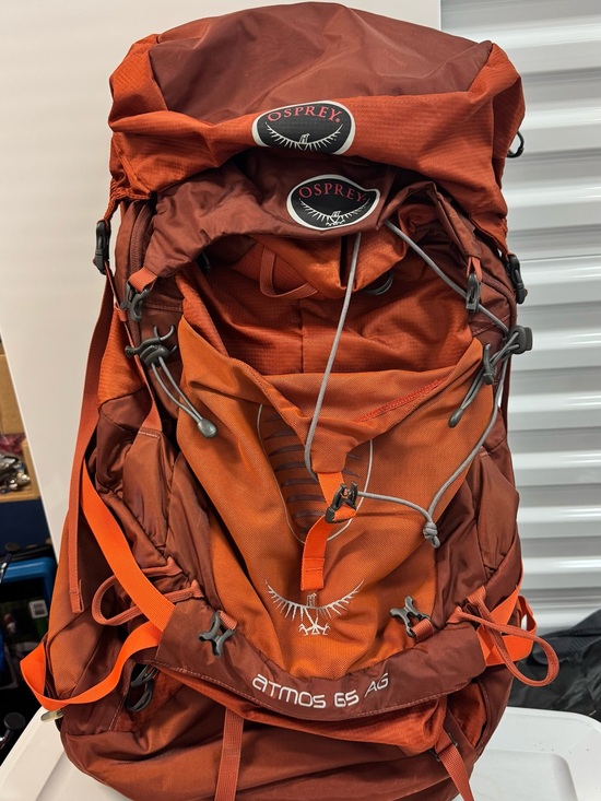 OSPREY | Bags | Osprey Atmos 65 Ag Backpack Rustburnt Orange | Poshmark